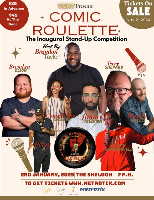 Comic Roulette: The Inaugural Stand-Up Competition - The Sheldon The ...